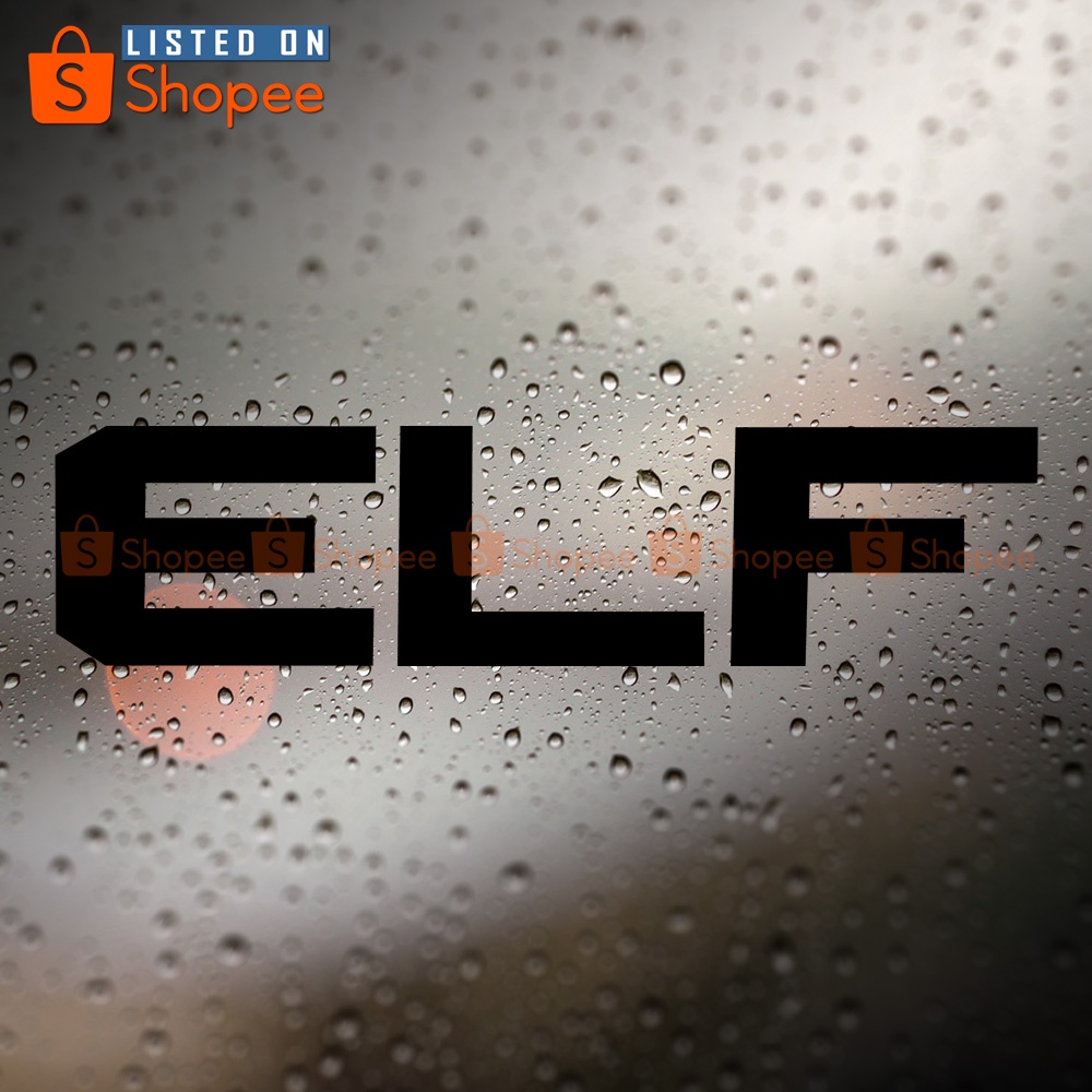 1X Sticker | Isuzu Elf | Weather Proof die-cut frame decals | Light ...