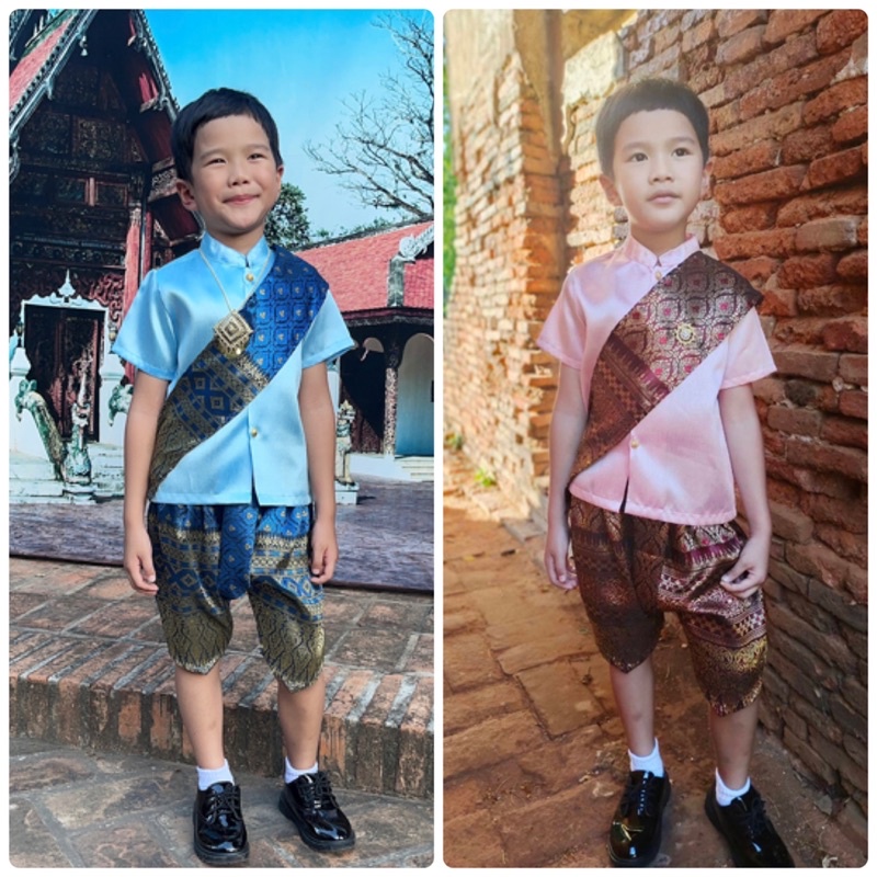 Thai Dress Boy 1 Set 3 Pieces | Shopee Philippines