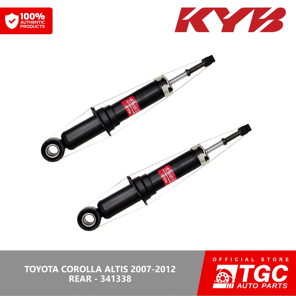 KYB KAYABA Excel G Rear Shock Absorber Toyota Corolla Altis 2007 - 2012 ...
