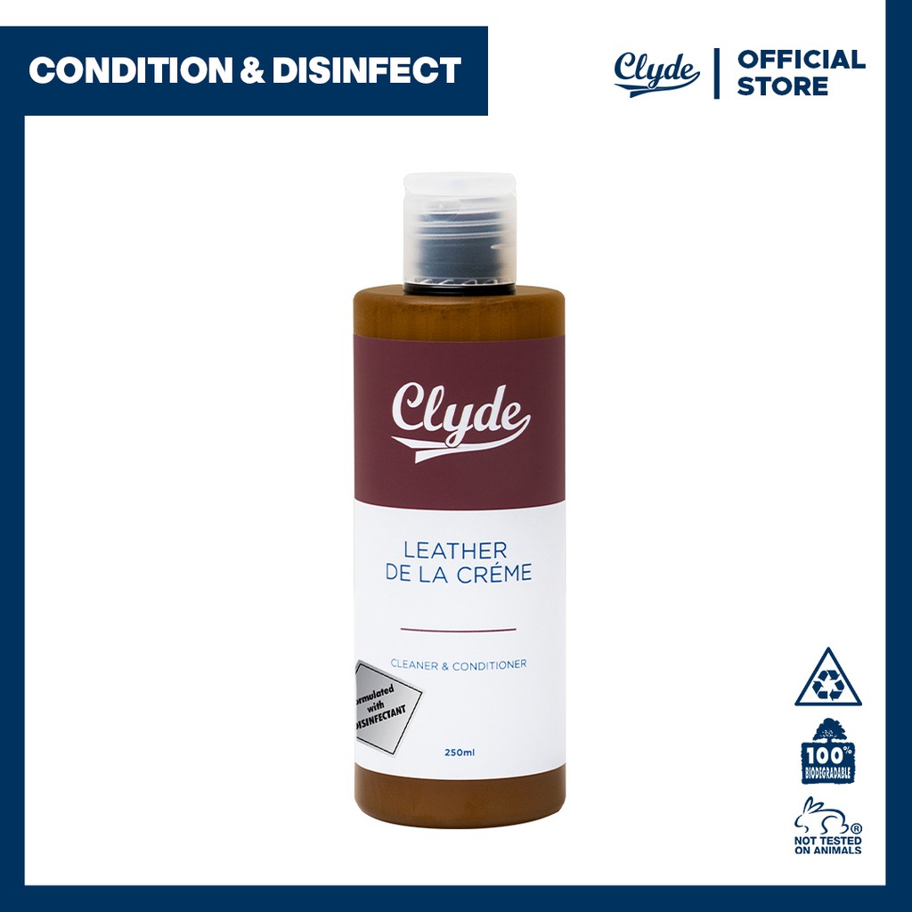 Clyde Leather de la Crème with Disinfectant | Shopee Philippines
