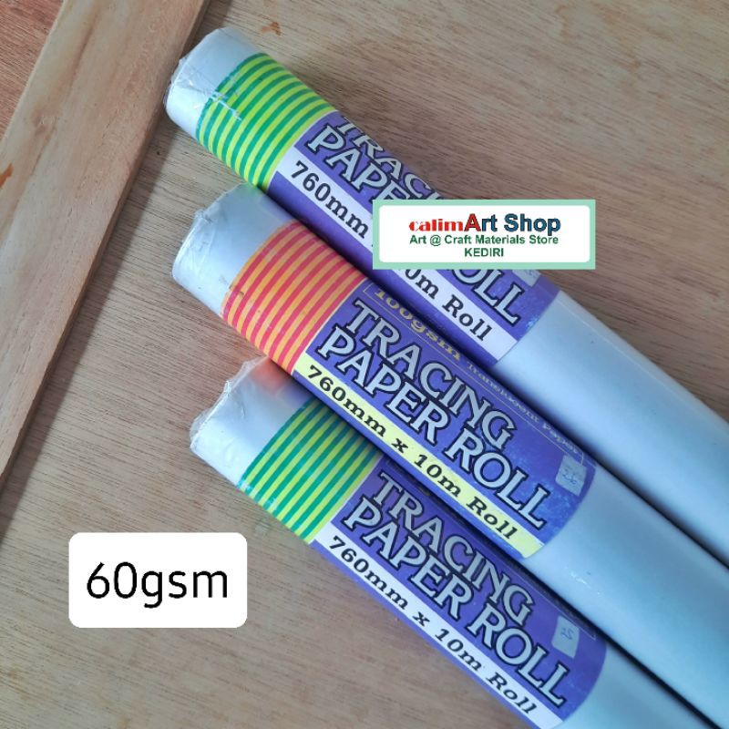 Arto Tracing Paper Roll/Tracing Paper Roll 60gsm | Shopee Philippines