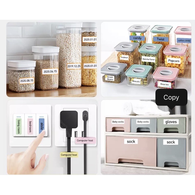 Niimbot D11/D110/D101 Pikachu designs sticker labels | Shopee Philippines