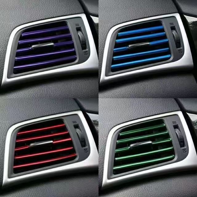 DF Car Strip Grid Decoration Line Wire Sticker Lining Dashboard Aircond ...
