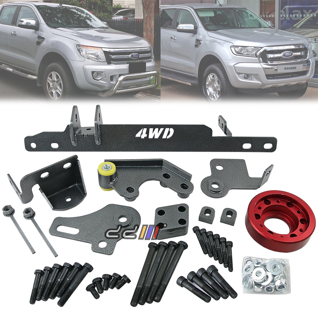 OPT Front Bolt On Diff Drop Kits For Ford Ranger T6 T7 T8 2012-2022 ...
