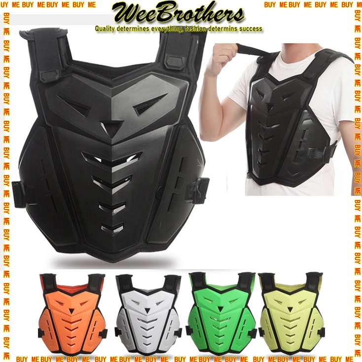 Ready Stock Motor Jacket Back Armor Chest Protector Vest Cafe Racer ...