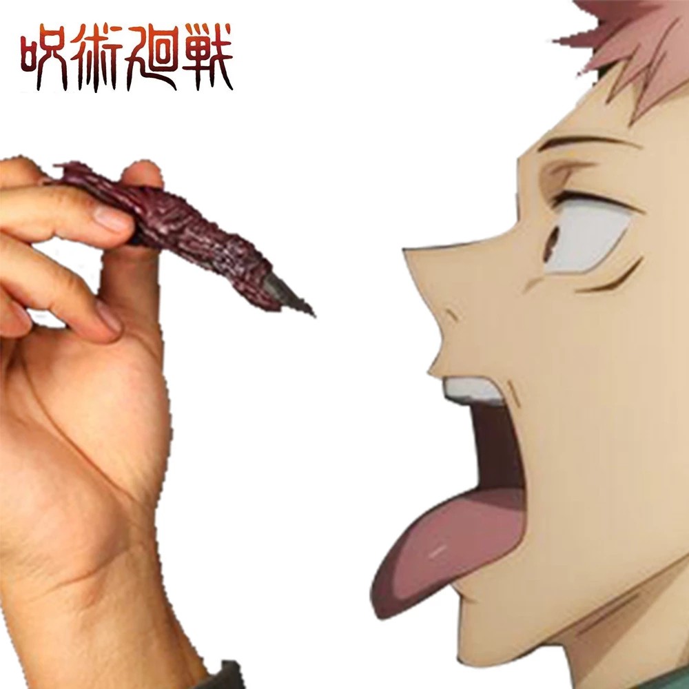 COD Anime Jujutsu Kaisen Cursed Finger Demon Yuji Itadori Cosplay Props ...