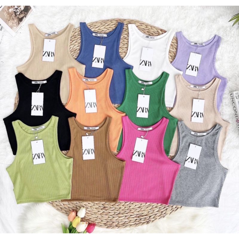 ZARA Tank Top Very Soft Fabric Comfortable To Wear Everyone Must Have ...