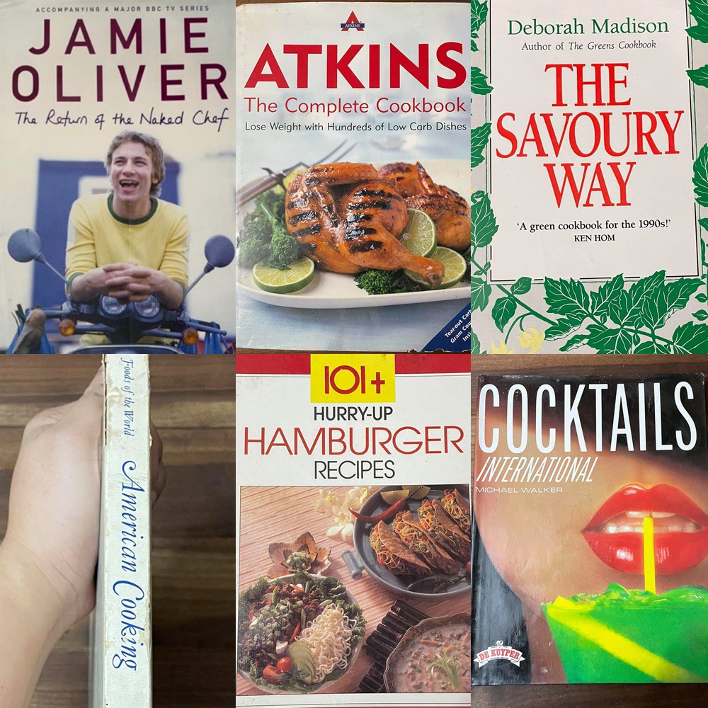 Cookbooks | Recipe Books | Jamie Oliver, Atkins Vegetarian American ...