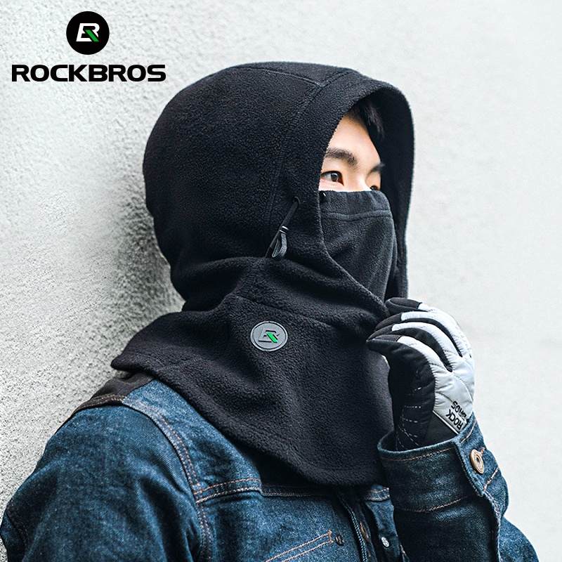 ROCKBROS Cycling Scarf Winter Full Face Cover Balaclava Breathable ...