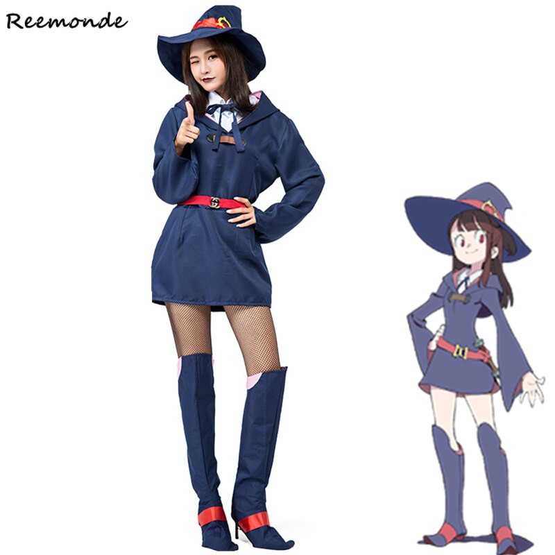 Anime Little Witch Academy KagariAtsuko Cosplay Costumes Akko Kagari ...