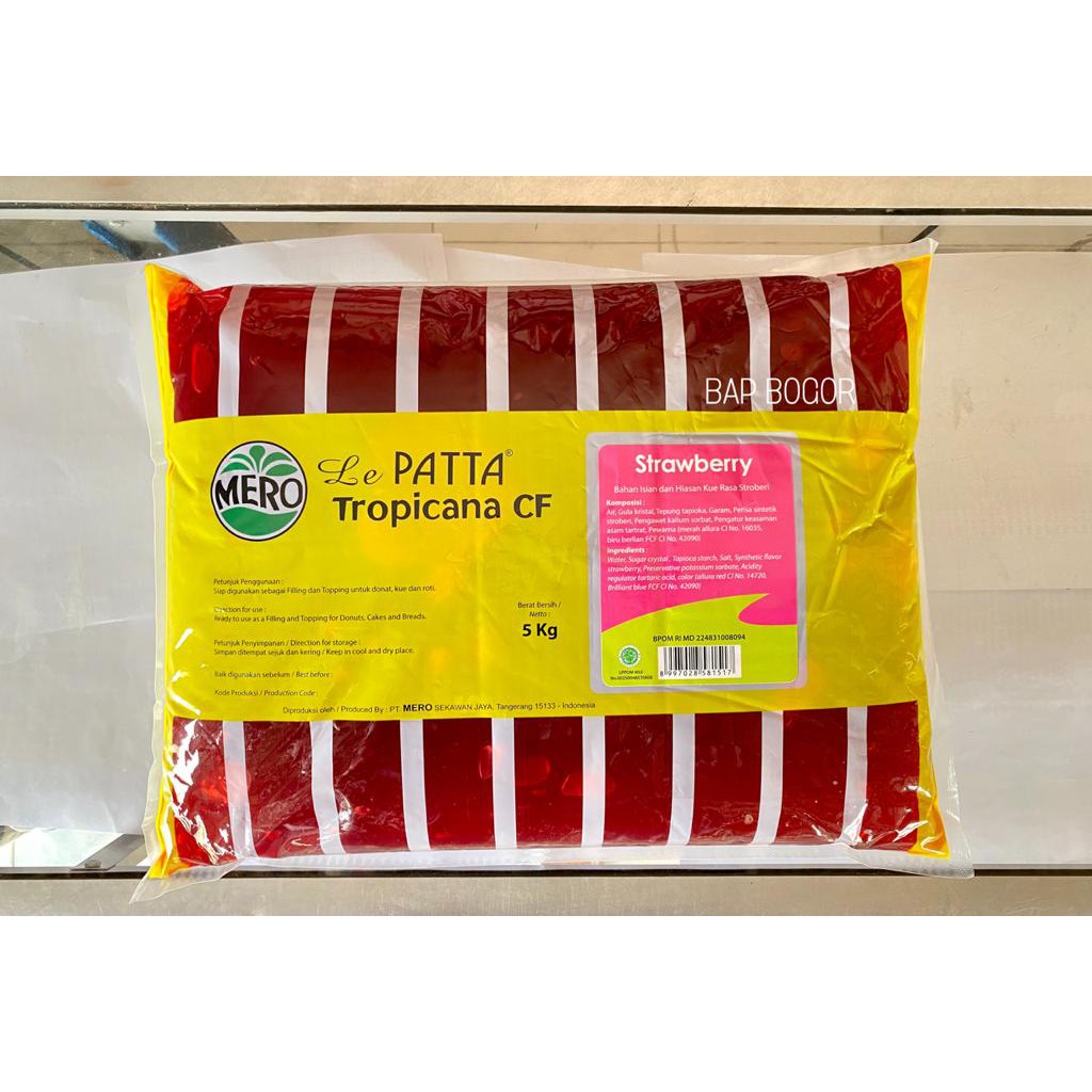 Mero Tropicana LePatta Jam 5KG | Shopee Philippines