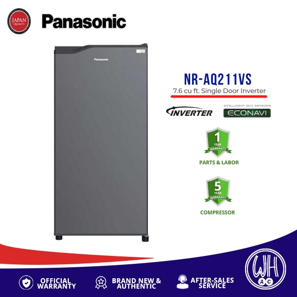 Panasonic 7.6 cu. ft Single Door Direct Cool Inverter Refrigerator NR ...