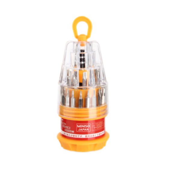 Miniso Thirty One Pieces Daily Use Precision Magnetic Bits Screwdriver ...