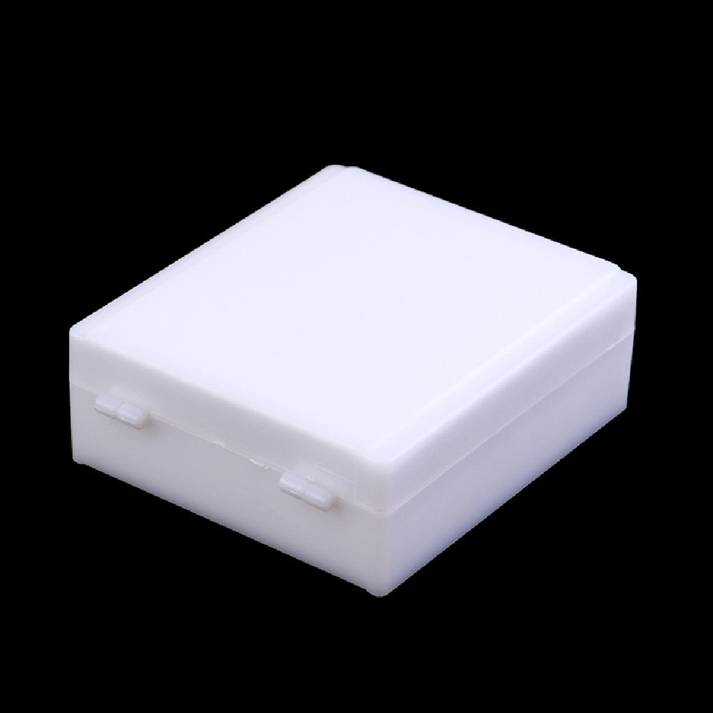 UVIG Plastic Microscope Glass Slide Box 25pcs Biological Slices Storage ...