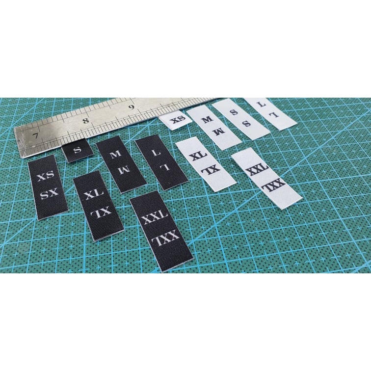 Sublimation Print | Clothing Size Label | Kryptik Design | Shopee ...
