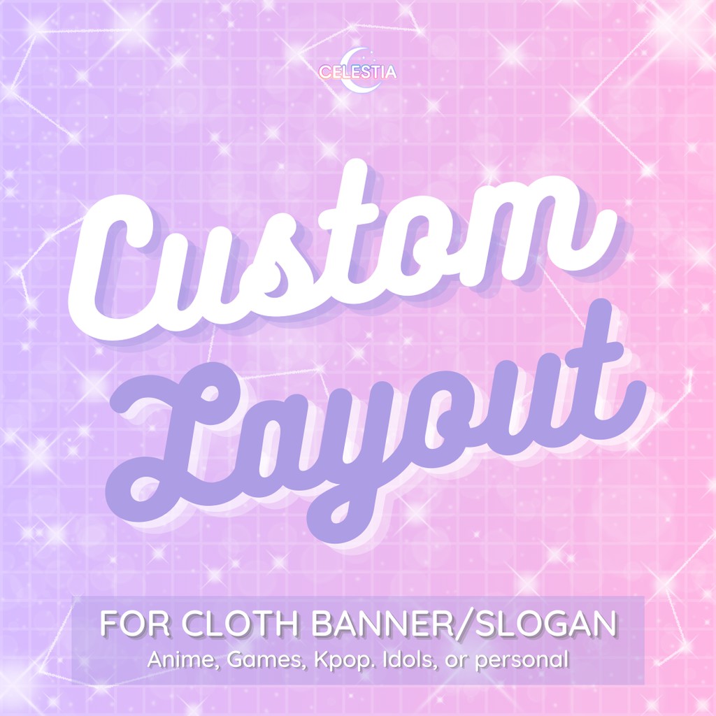 CUSTOM LAYOUT for Cloth Banner/Slogan | Shopee Philippines