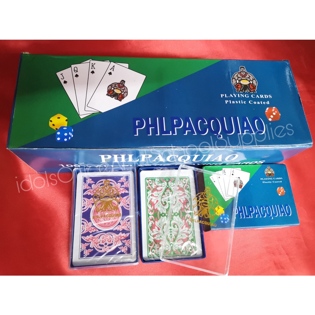 Pacquiao Playing Card per box (Baraha) | Shopee Philippines