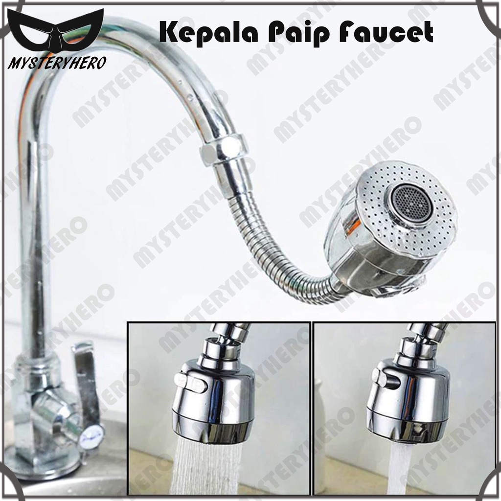 MysteryHero Kitchen Tapware Faucet Nozzle Kepala Paip Kitchen Sink Tap ...
