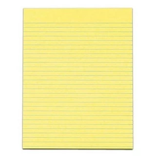 Shop yellow pad paper for Sale on Shopee Philippines