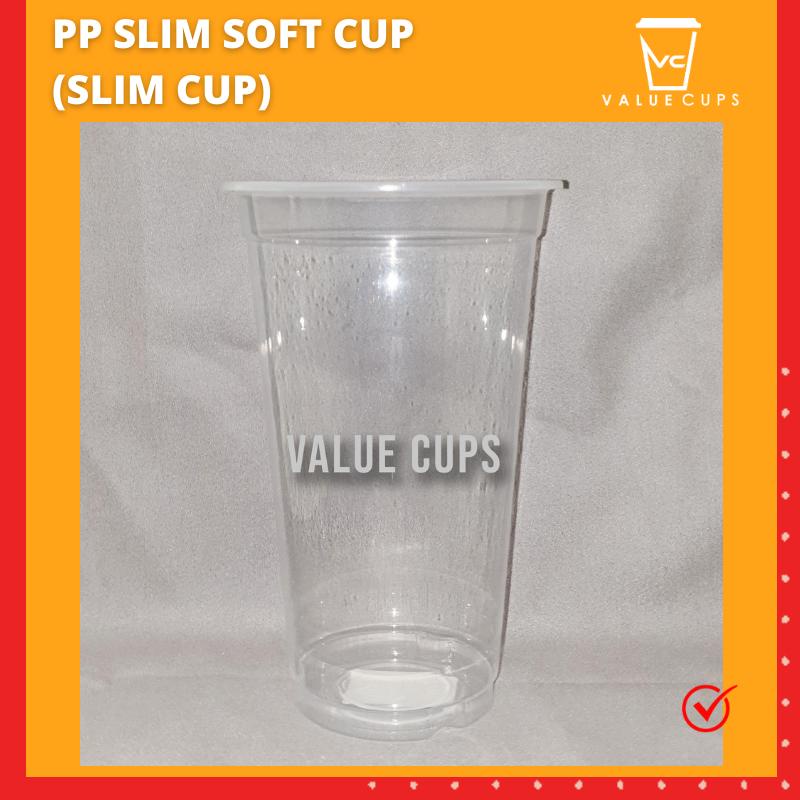 Slim Soft Cup 16oz 100pcs Milk Tea Cups (VC) | Shopee Philippines