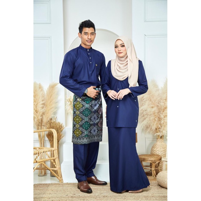 Baju raya Set Couple / Couple Set raya / Baju Melayu / Baju Kurung ...