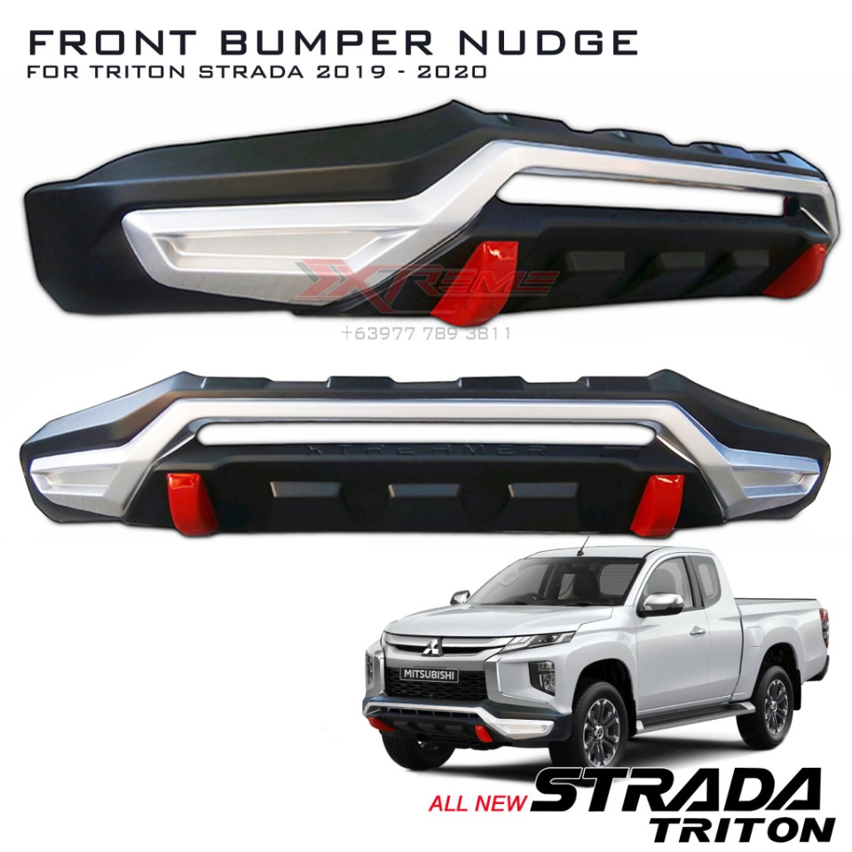 MITSUBISHI STRADA 2019-2023 FRONT BUMPER NUDGE BAR / FRONT BODY KITS ...