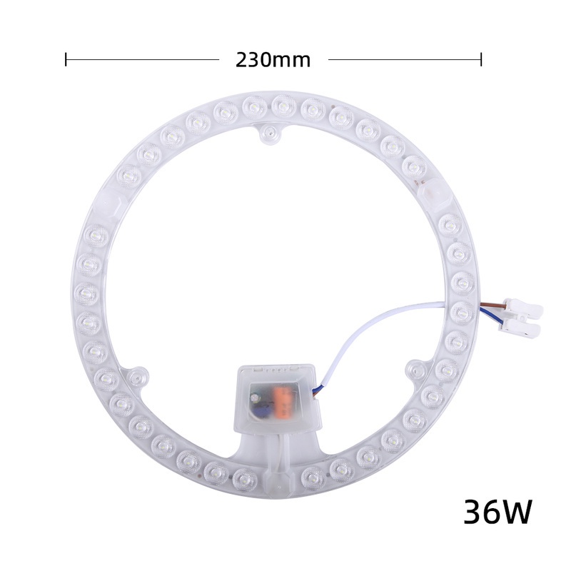 12/18/24/36W LED Ring Panel Circle Module Light Source Side Drive Light ...