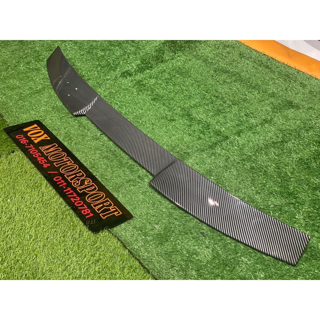 bmw f10 5 series high kick roof spoiler carbon abs m5 fit untuk f10 add ...