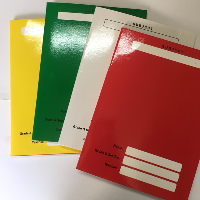 Writing notebook 80 leaves | Shopee Philippines