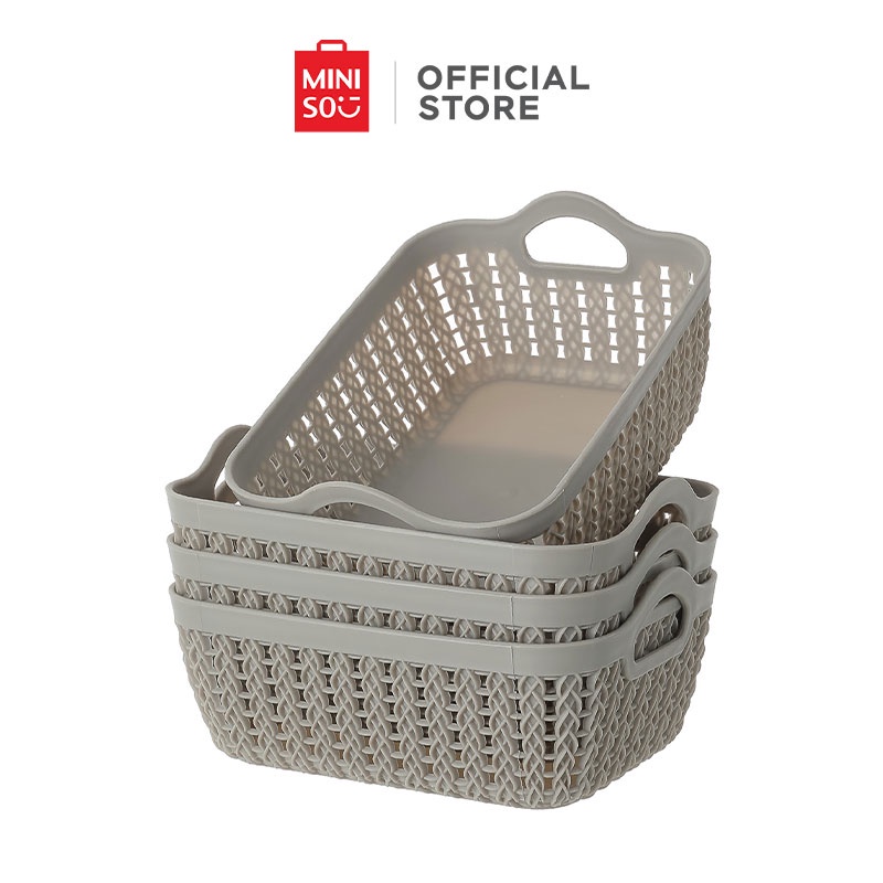 MINISO Storage Basket (Small) | Shopee Philippines