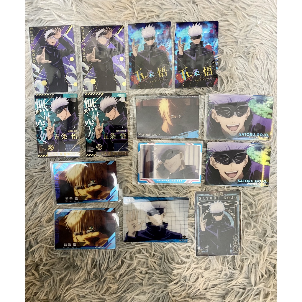 War Magic Corner Card - Jujutsu Kaisen Card - Satoru Gojo Character ...
