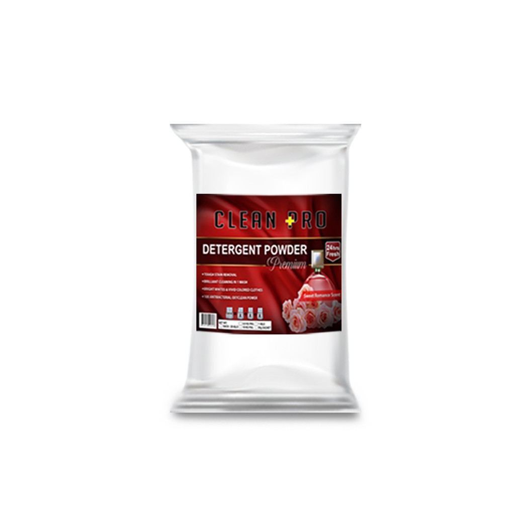 Clean Pro Premium Detergent Powder Sweet Romance Scent 1Kg | Shopee ...