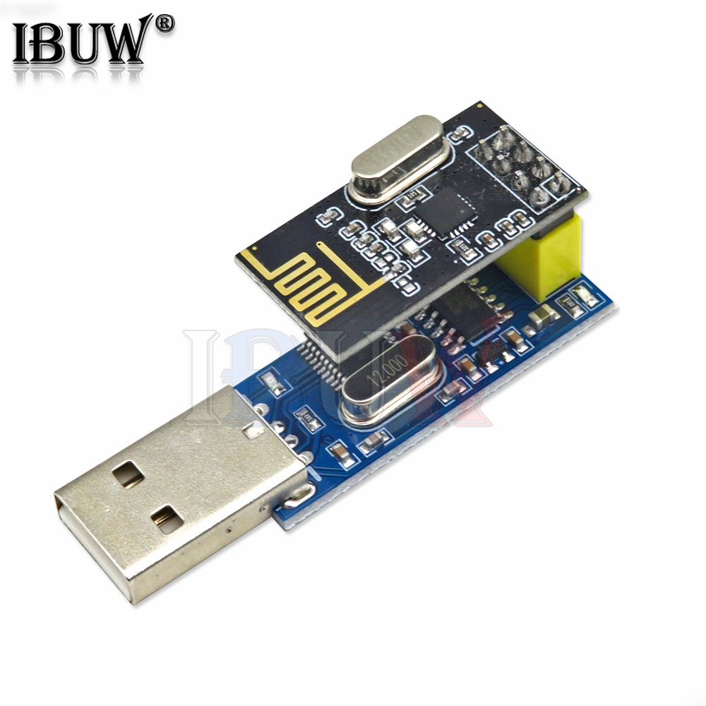 CH340T USB to Serial Port Adapter Board + 2.4G NRF24L01+ Wireless ...