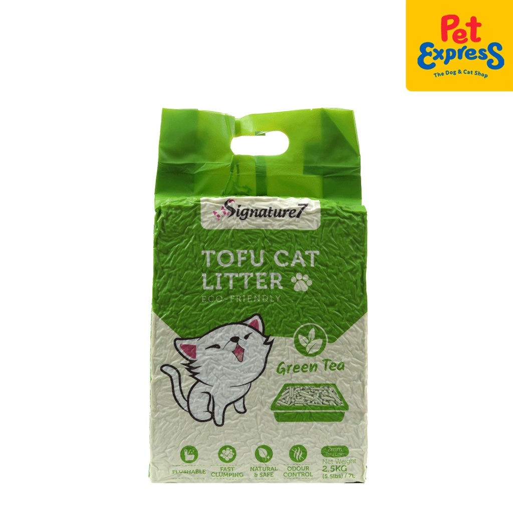 Signature 7 Tofu Green Tea Cat Litter 7L | Shopee Philippines