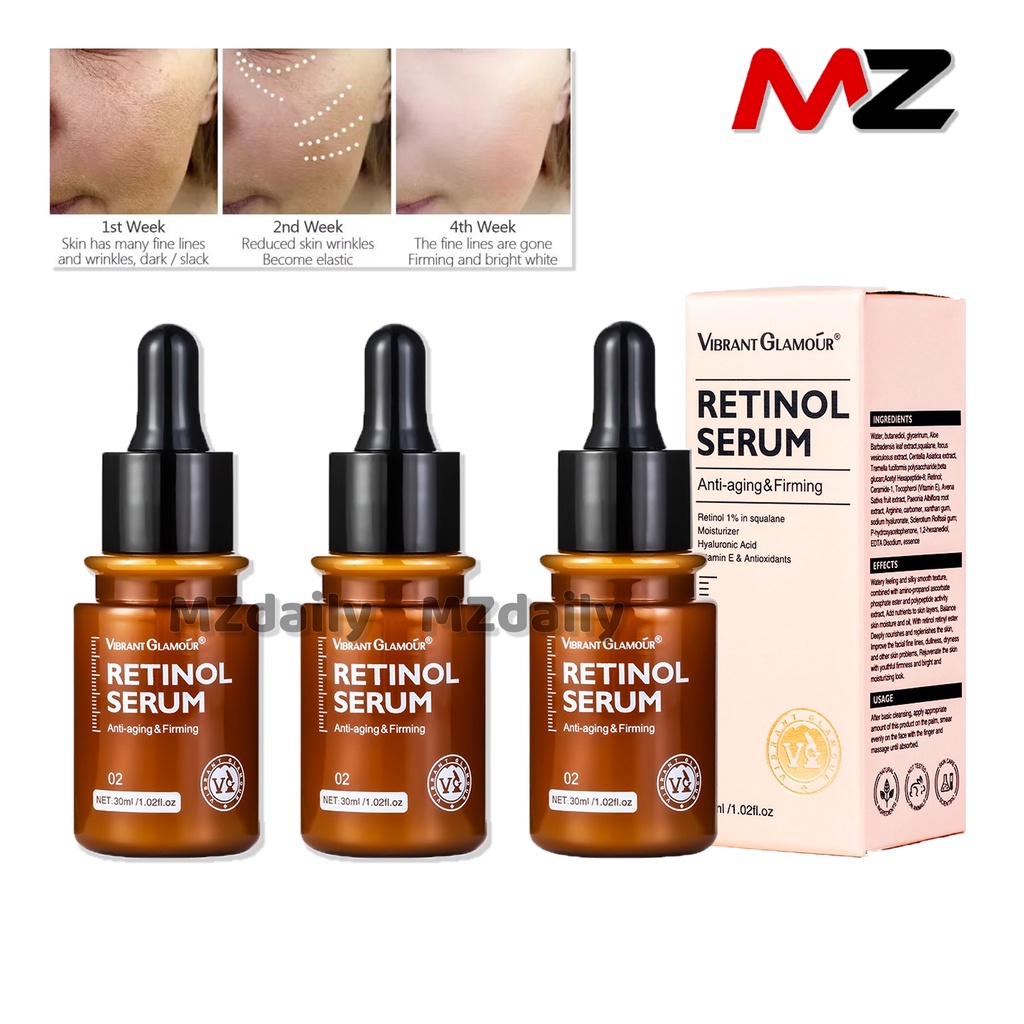 ( SET OF 3 ) Retinol Serum For Face Face Serum Retinol Serum Original ...