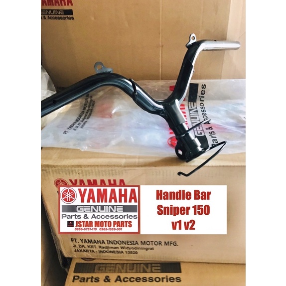 YAMAHA GENUINE HANDLE COMP OR HANDLE BAR sniper 150 v1 and v2 | Shopee ...