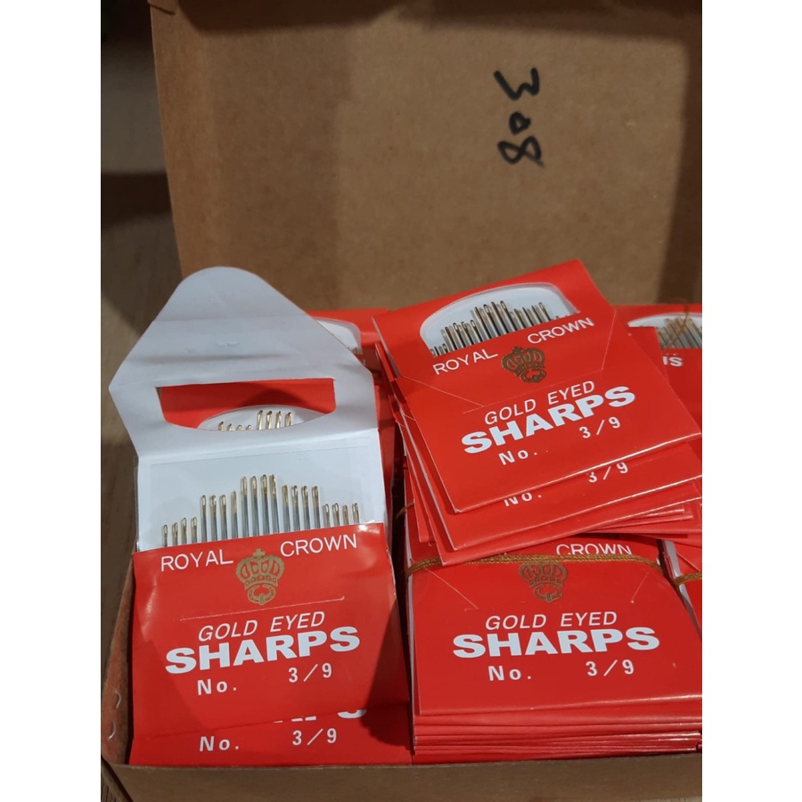 Original Japan Hand Sewing Needles / Sharps ROYAL CROWN Needles ...