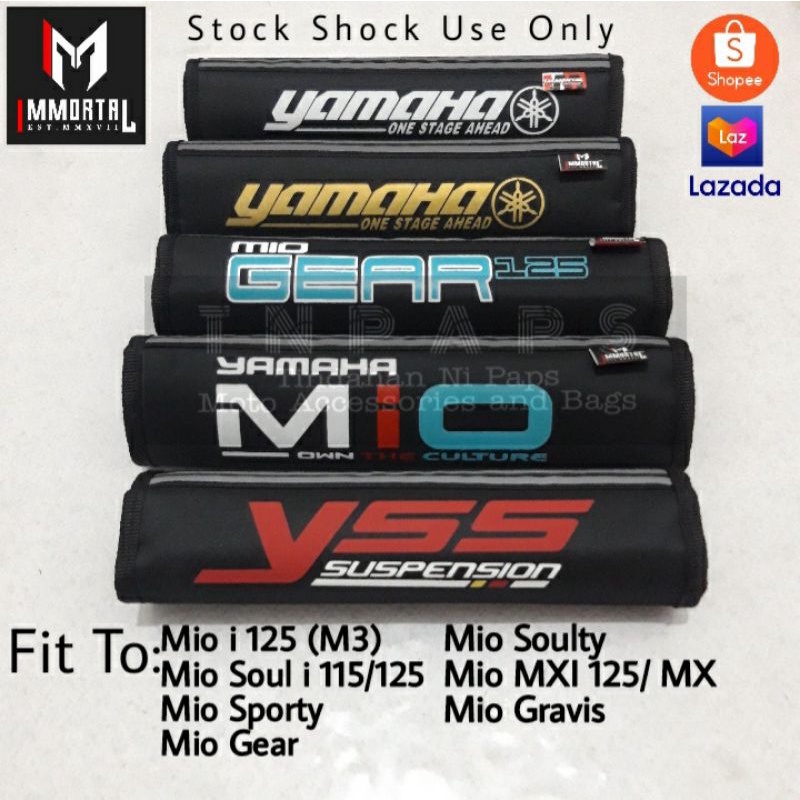 Yamaha Shock Cover for Mio i 125(m3), Soul i 115/125, Sporty, Soulty ...