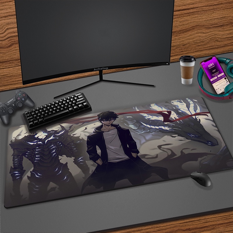 Solo Leveling XL Anime Large Mouse Pad Sung Jinwoo MousePad Laptop ...