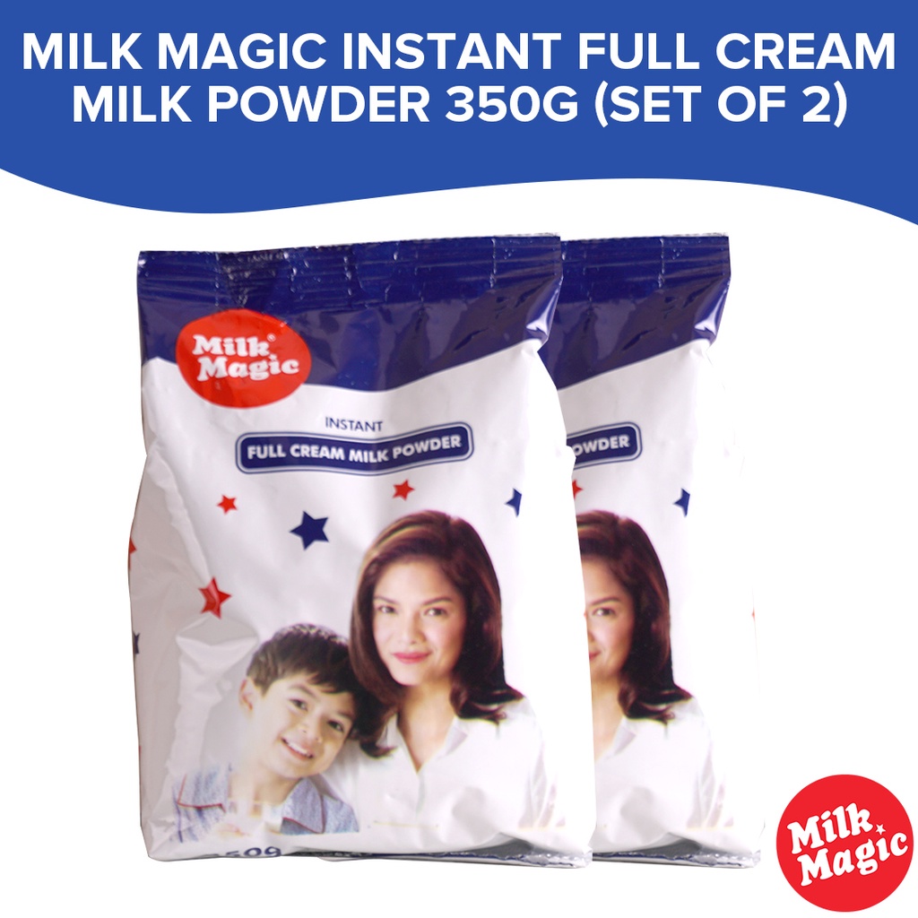 Milk Magic - Instant Full Cream Milk Powder 350g (Set of 2) - EXP Date ...