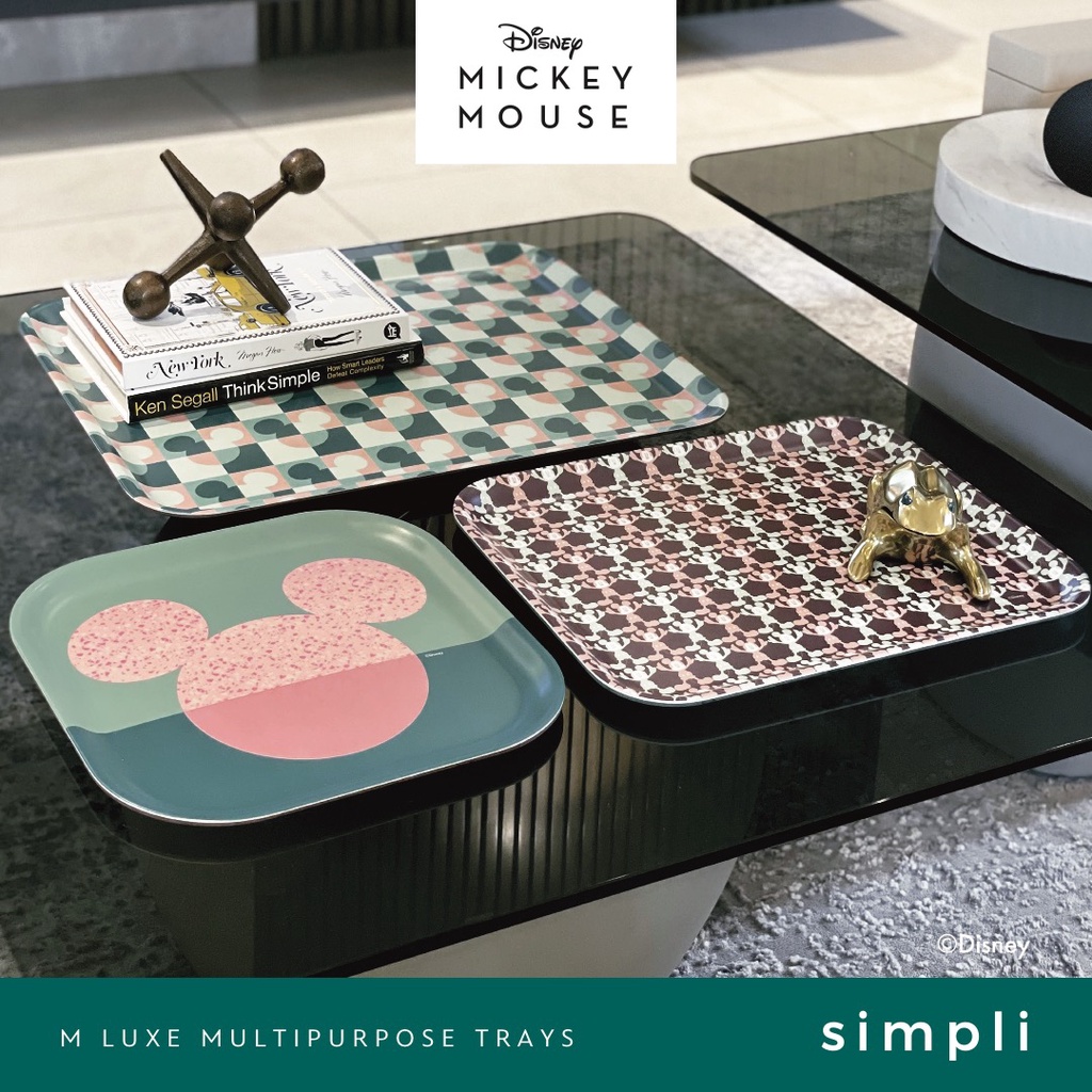Simpli x Disney Mickey Multipurpose Trays (Set of 3) | Shopee Philippines