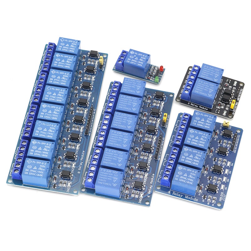 5v 12v 1 2 4 6 8 channel relay module with optocoupler Relay Output 1 2 4 6 8 way relay module ...