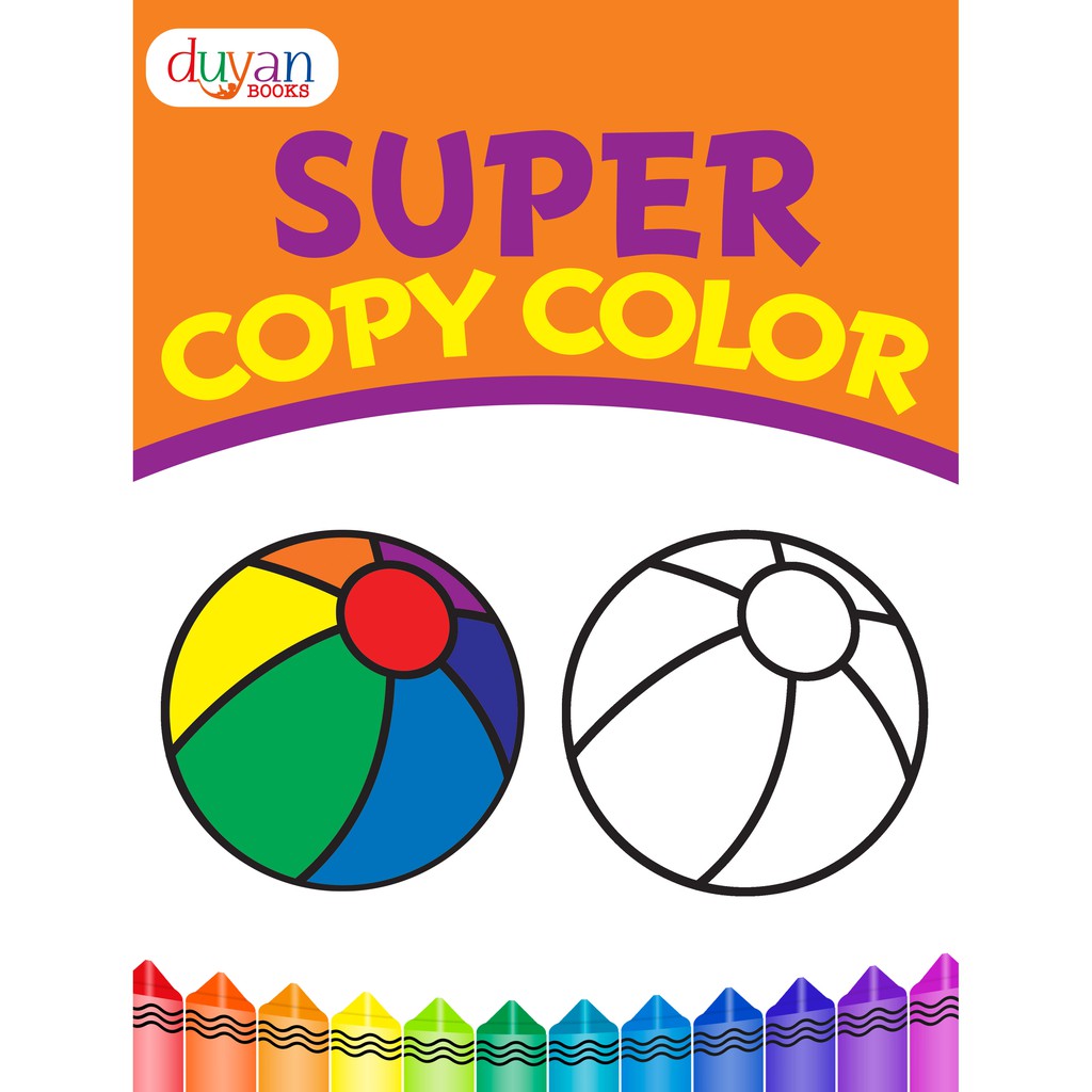 Super Copy Color - Coloring Book - Duyan Books | Shopee Philippines