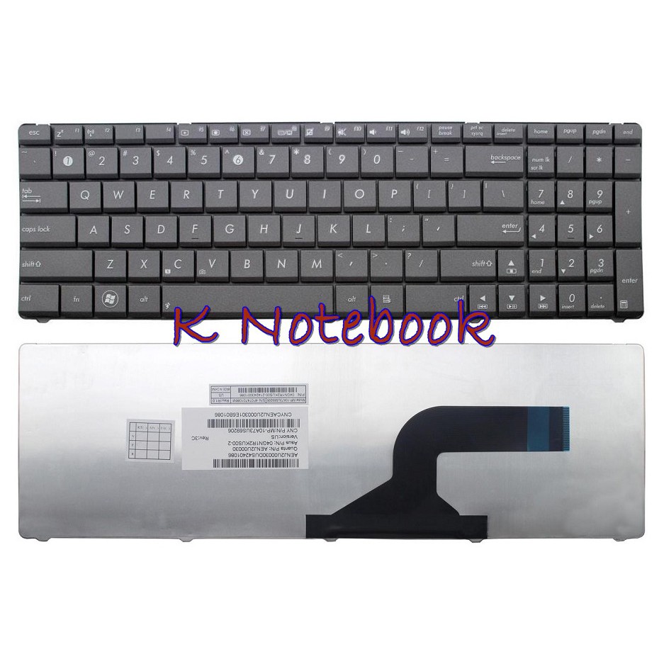 Asus X61 X66 X75 Series Keyboard | Shopee Philippines