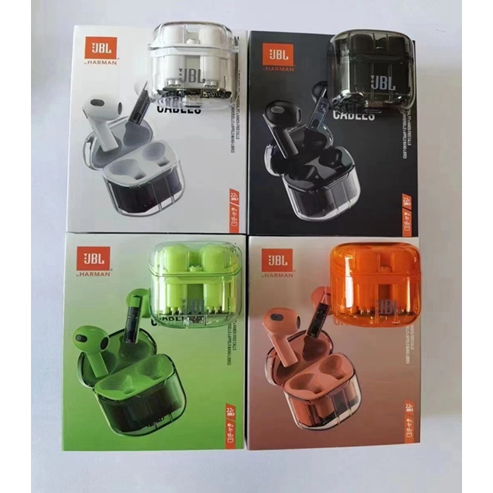 YX06 TWS Wireless Earphones Bluetooth 5.3 Transparent Charging Case In-Ear Earbuds Noise ...