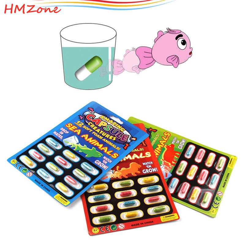 HMZ.12pcs Grow Water absorption larger pill Capsule Various Inflatable ...