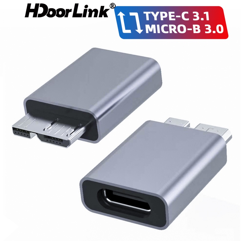 HdoorLink USB C to Micro B USB3.0 Adapter Type C Female To Micro B Male ...