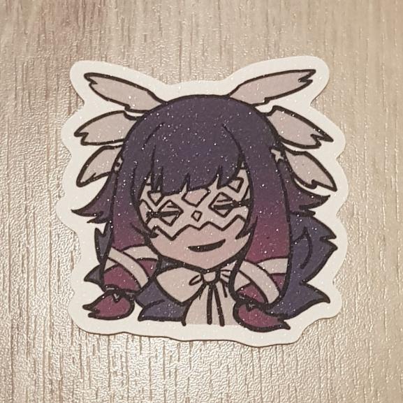 Genshin Impact Sticker 11 Fatui Harbingers Set (Glitter) Tofuaru ...