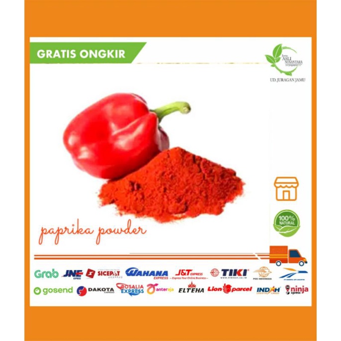 MERAH Paprika powder powder powder / red peppers / capsules / tea bags ...