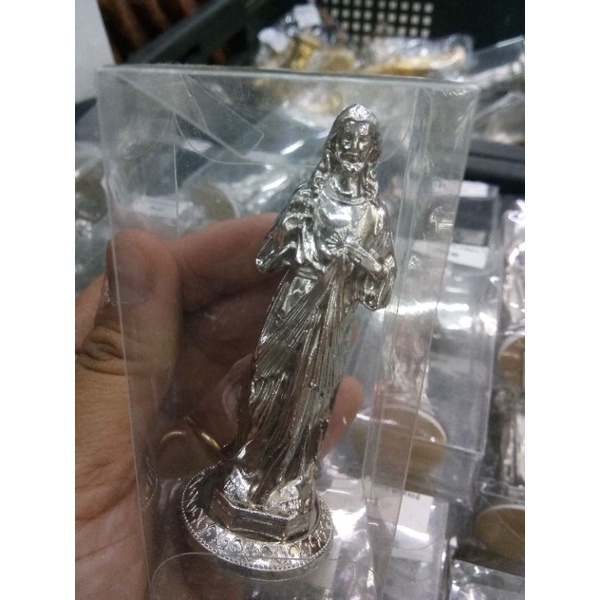 Metal Statue - Divine Mercy/ Mama Mary | Shopee Philippines